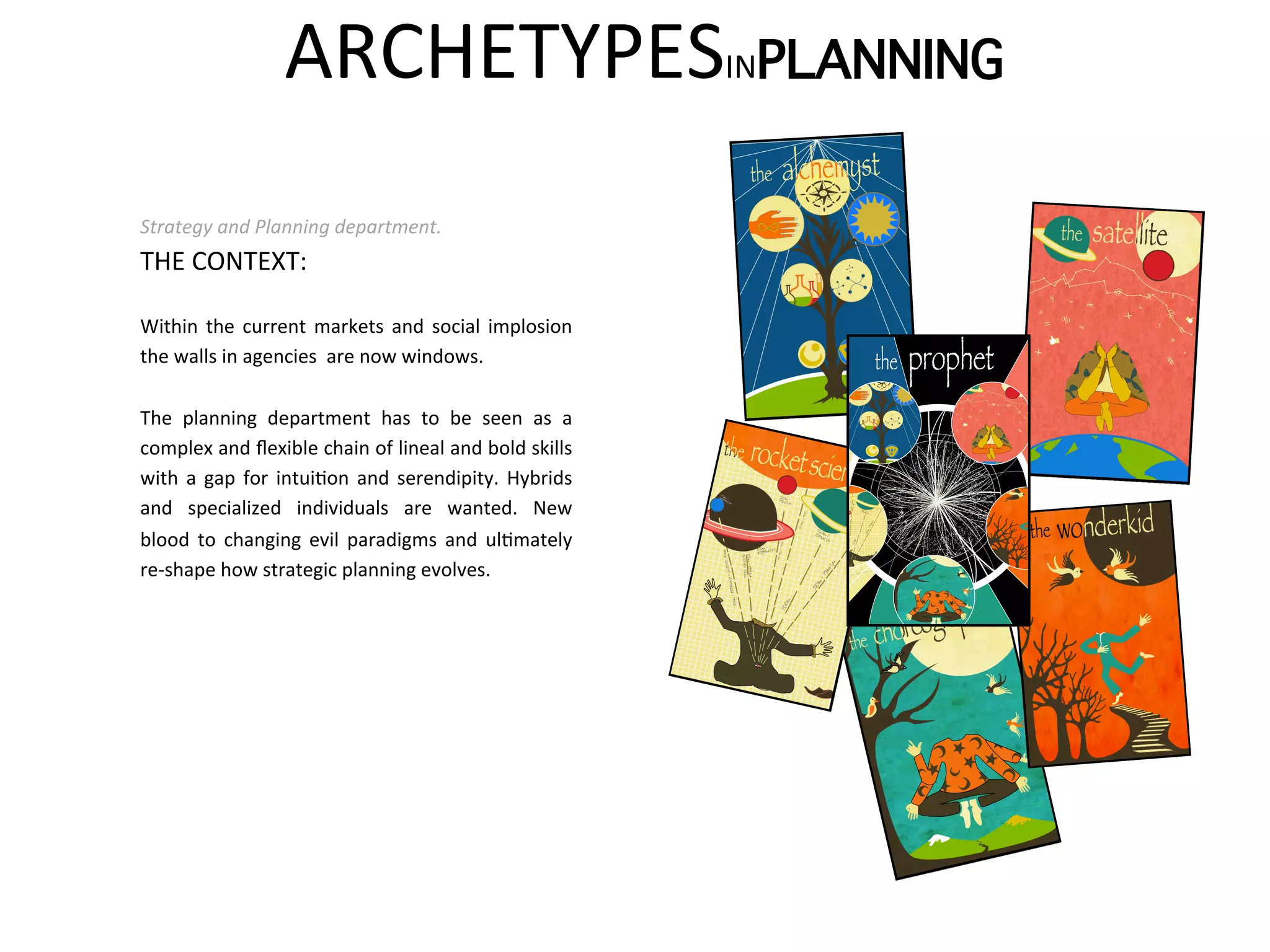 Planning Archetypes | PDF