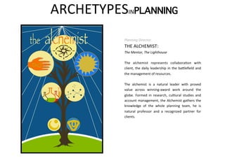 Planning Archetypes | PDF