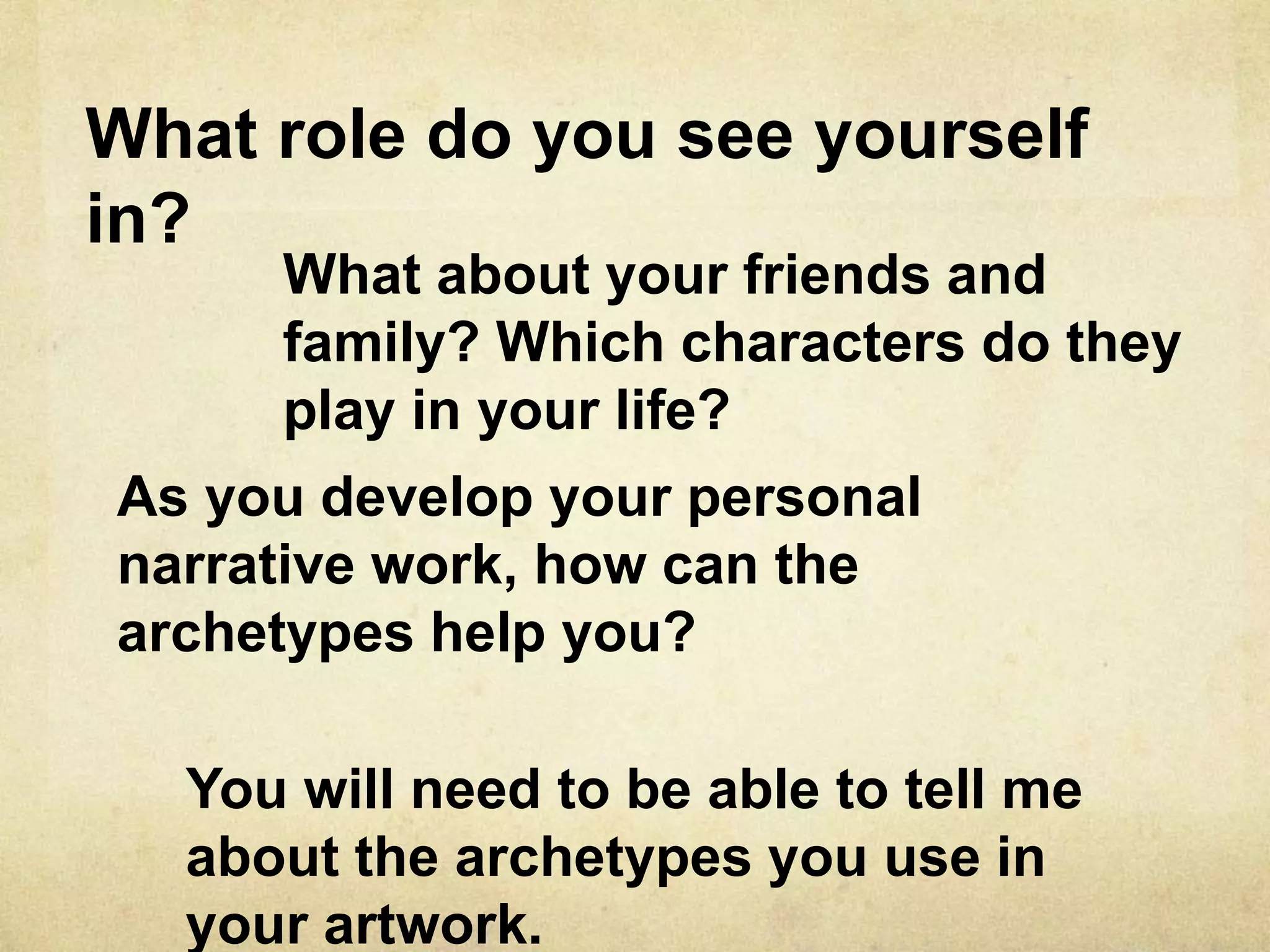 Archetypes | PPTX