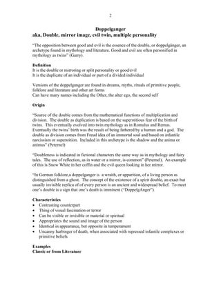 Archetypes | PDF