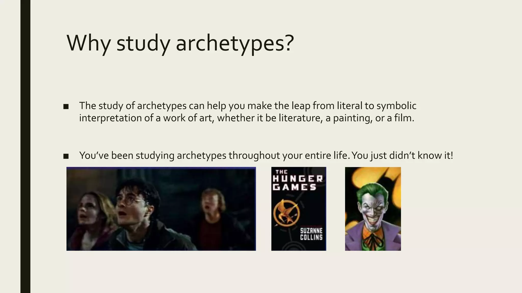 Character Archetypes | PPTX