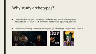 Character Archetypes | PPTX