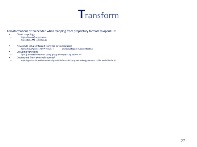 Enabling Clinical Data Reuse with openEHR Data Warehouse Environments | PPT