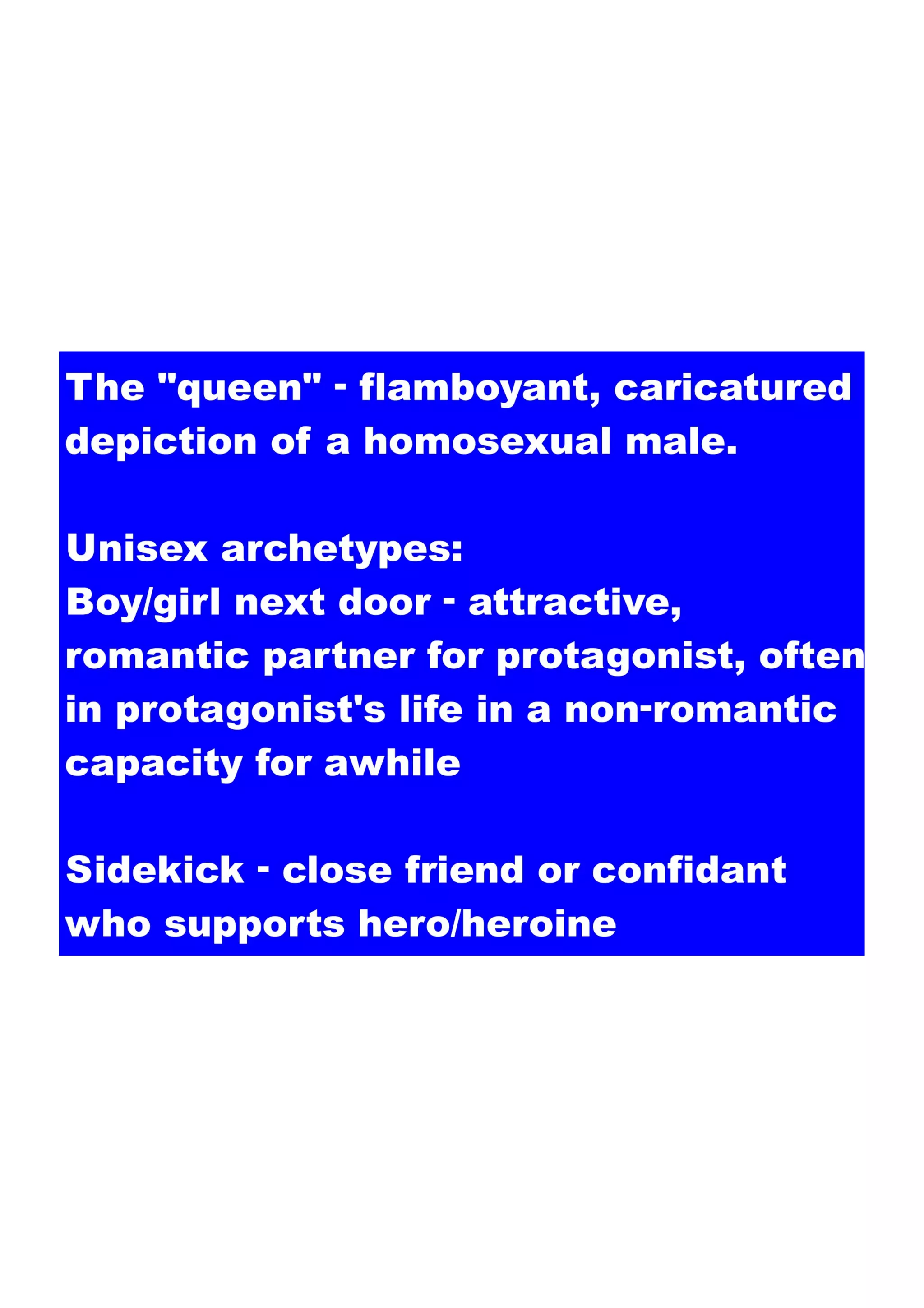 Archetypes in theatre | PDF