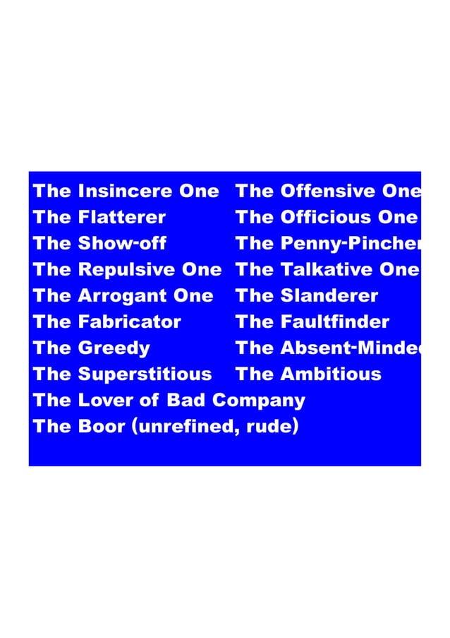 Archetypes in theatre | PDF