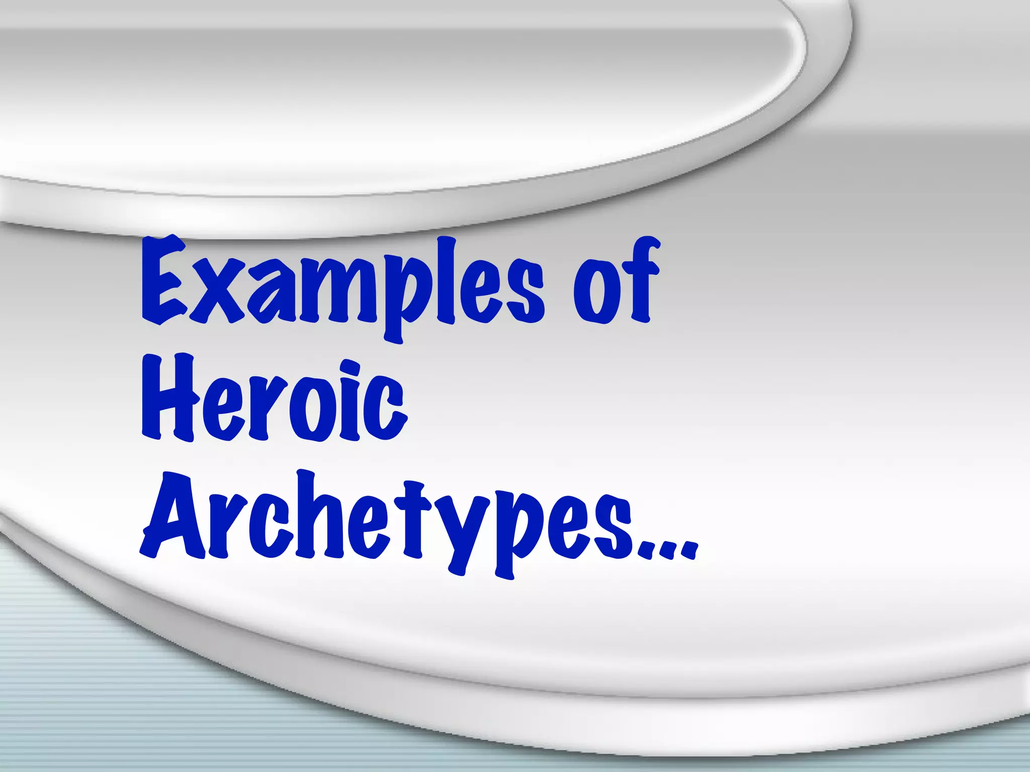 Archetypes ppt | PPT