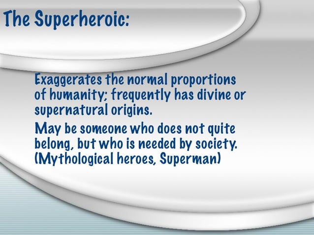 Archetypes ppt | PPT