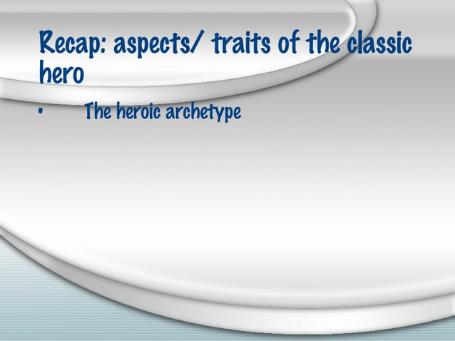 Archetypes ppt | PPT