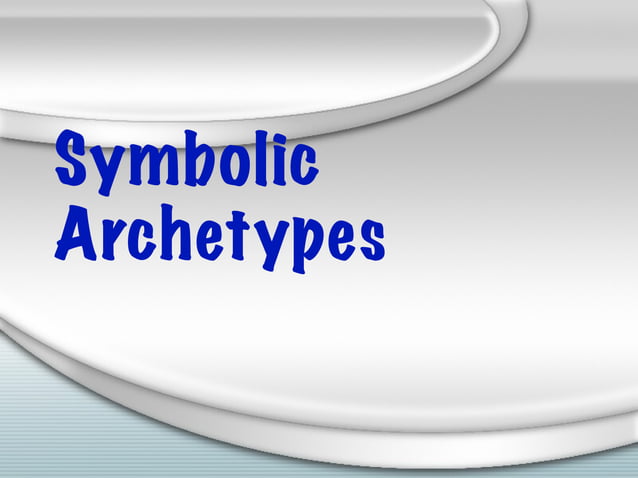 Archetypes ppt | PPT