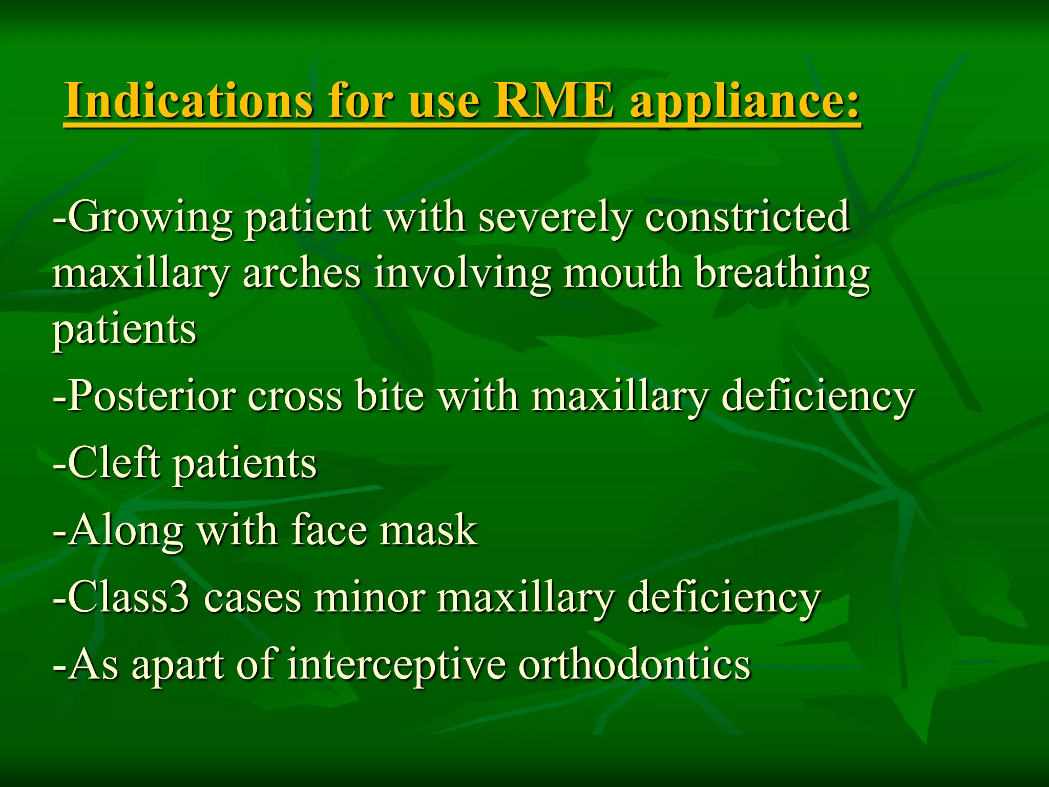 ORTHODONTIC ARCH EXPANSION | PPT