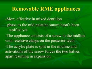 ORTHODONTIC ARCH EXPANSION | PPT