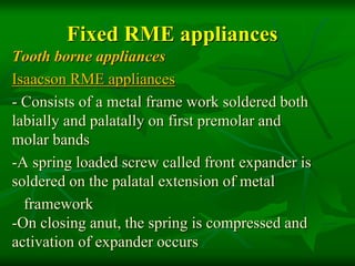 ORTHODONTIC ARCH EXPANSION | PPT