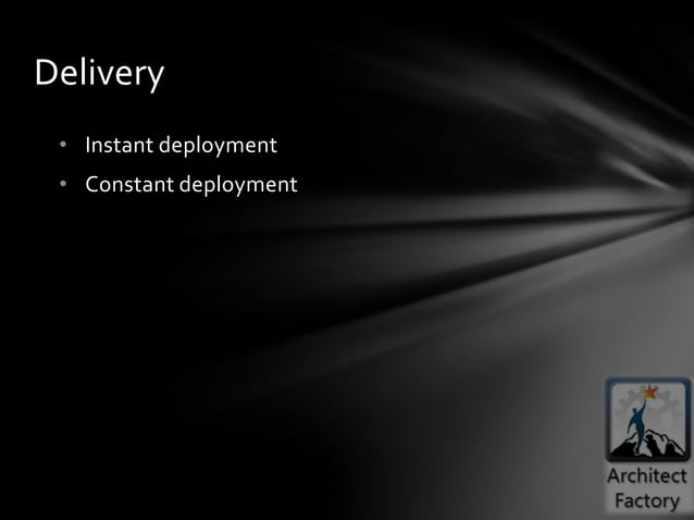 Arch factory - Agile Design: Best Practices | PPT