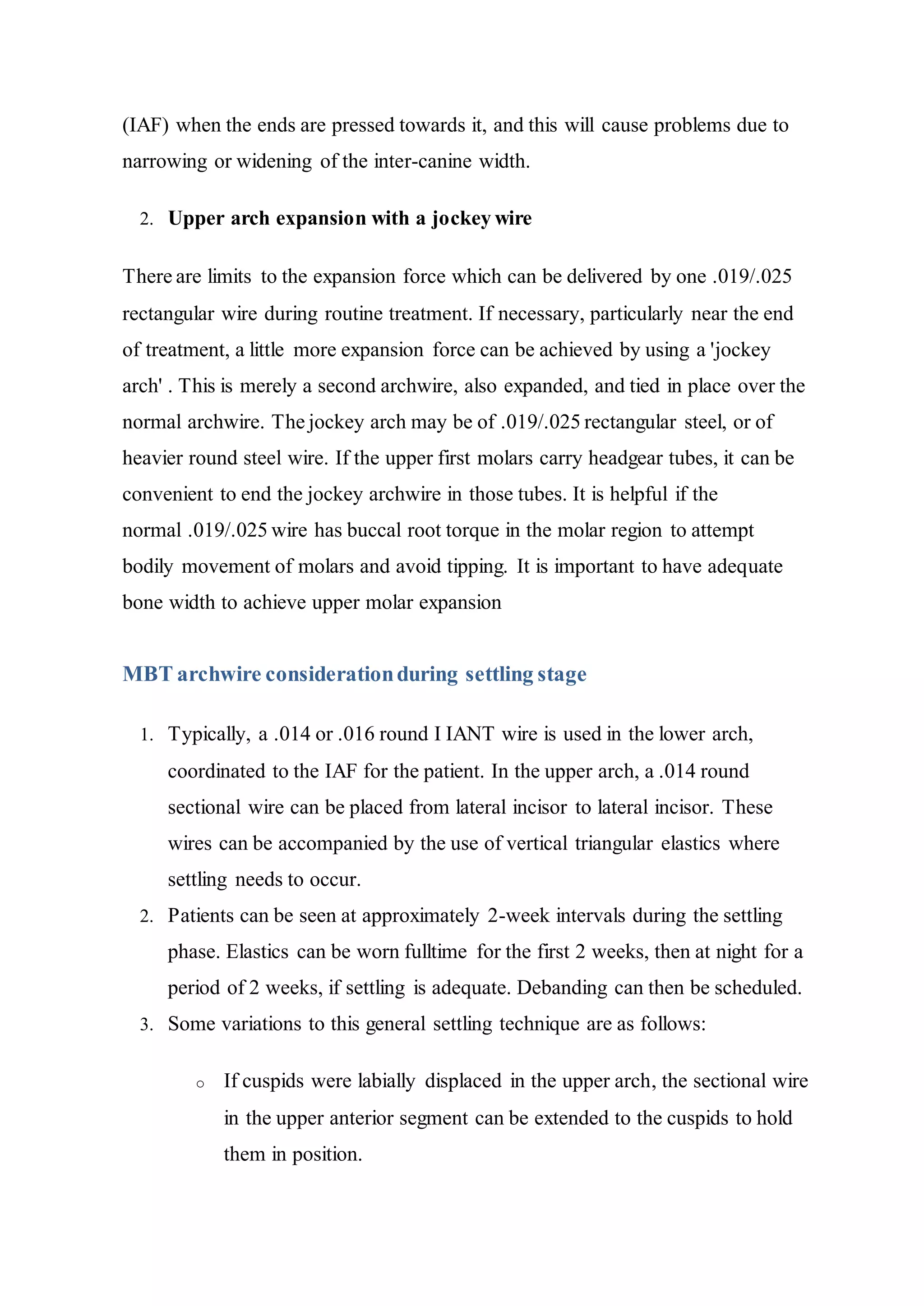 Arch form and width / for orthodontists by Almuzian | DOCX