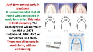 orthodontic arch form | PPTX