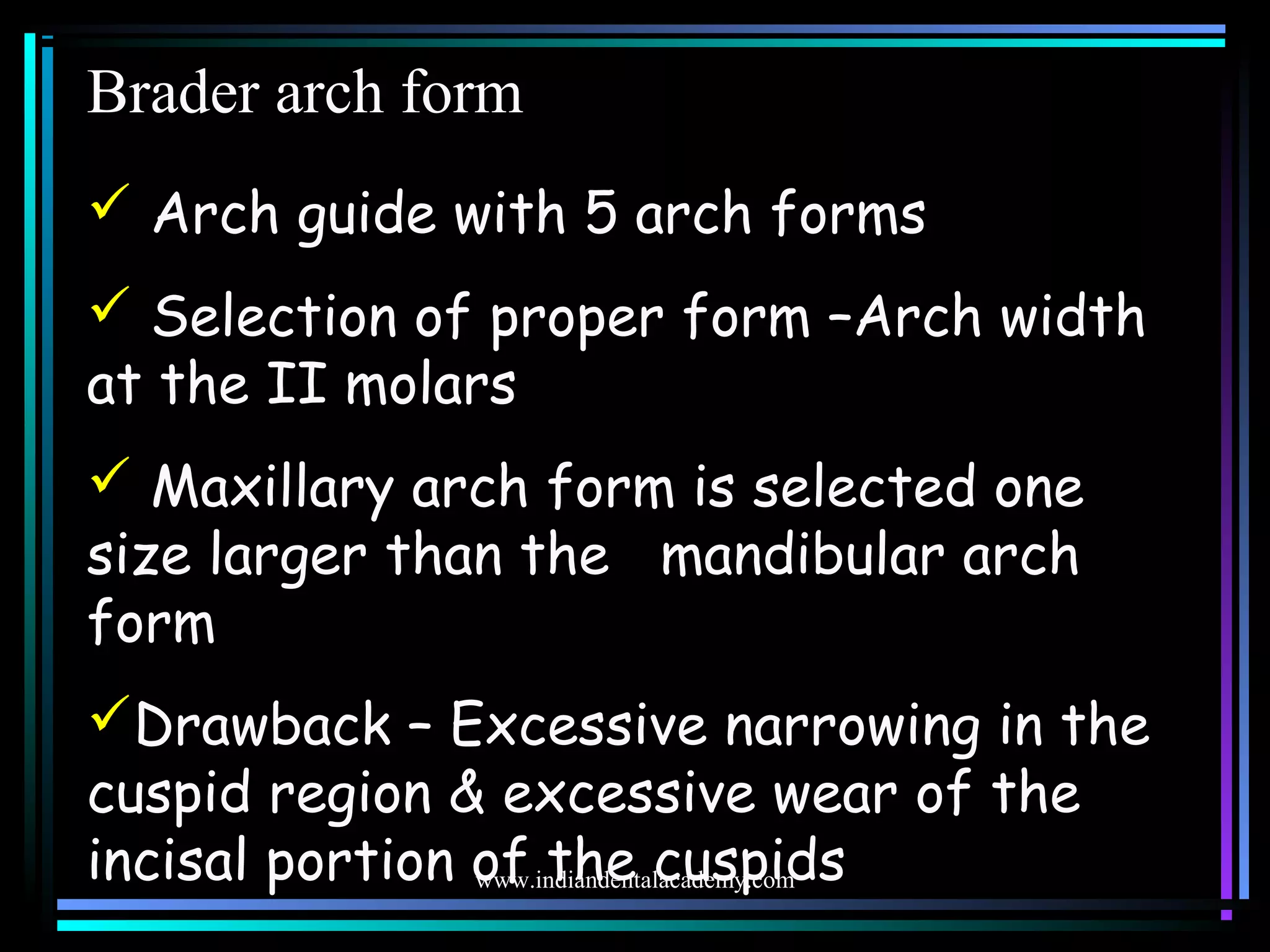 Arch forms | PPT
