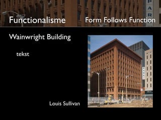 Arch functionalisme1 | PPT