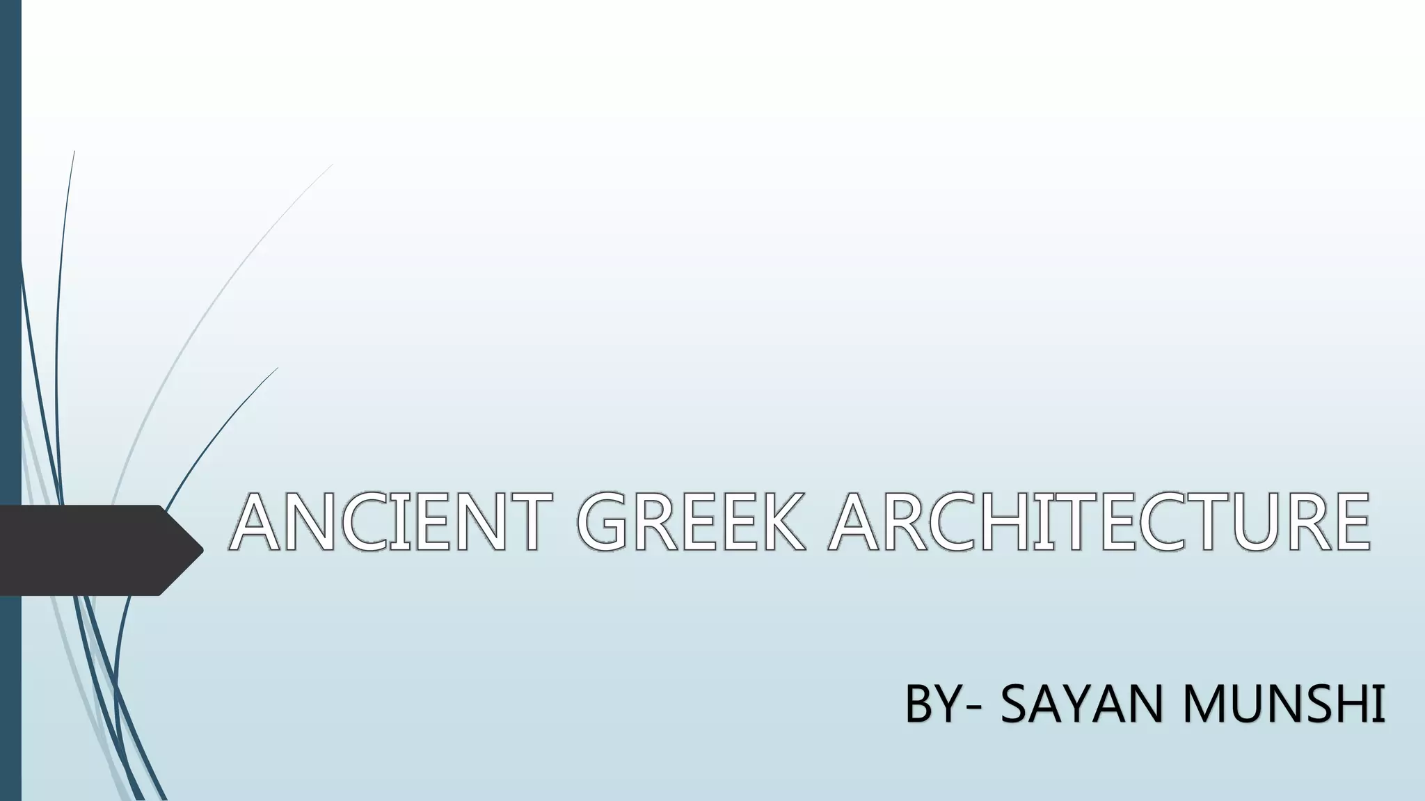 Greek Architecture | PPTX