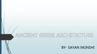 Greek Architecture | PPTX