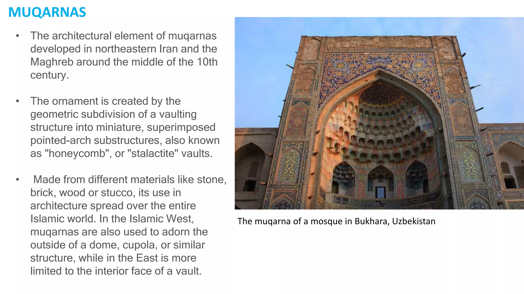 History of Architecture: Islamic Architecture | PPTX