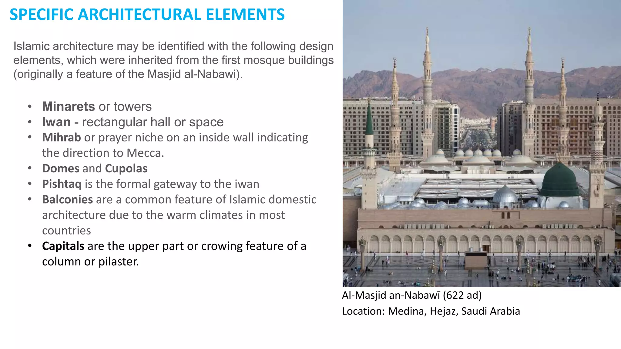 History of Architecture: Islamic Architecture | PPTX