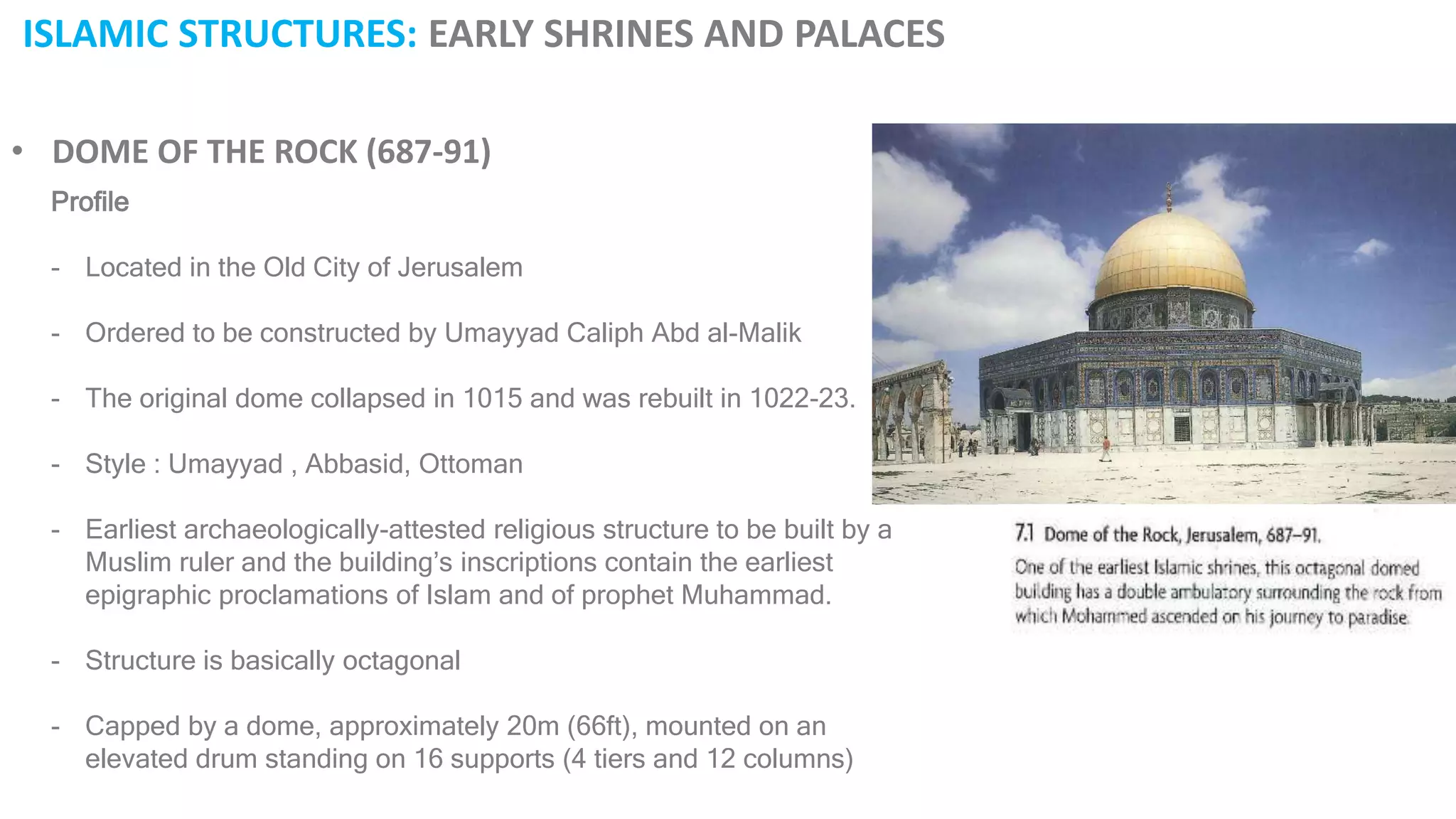History of Architecture: Islamic Architecture | PPTX