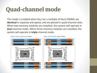 Multi-core processor and Multi-channel memory architecture | PPT