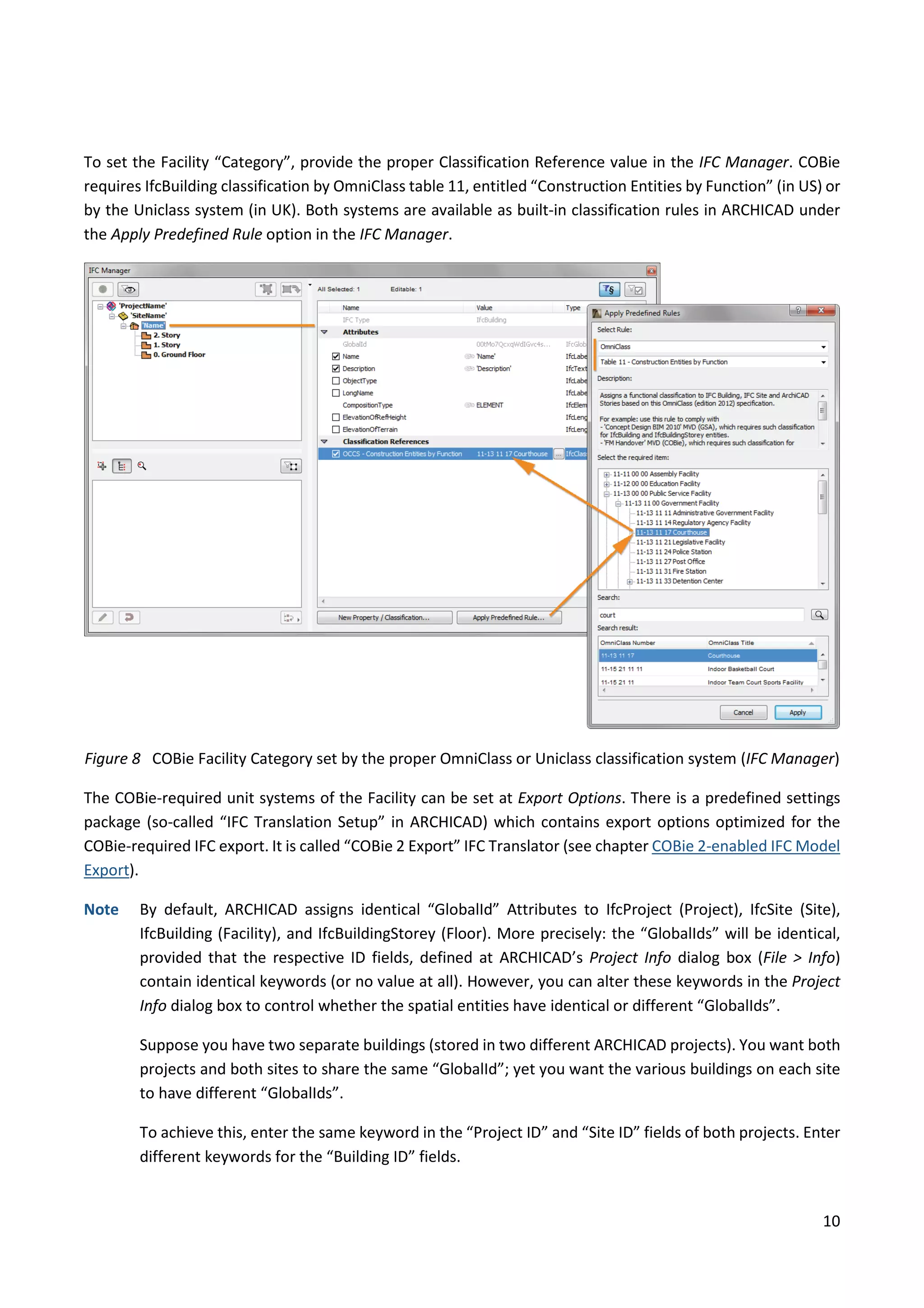How to prepare your ARCHICAD Project for COBie 2 Documentation | PDF