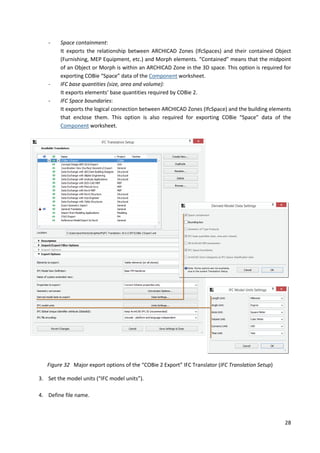 How to prepare your ARCHICAD Project for COBie 2 Documentation | PDF ...