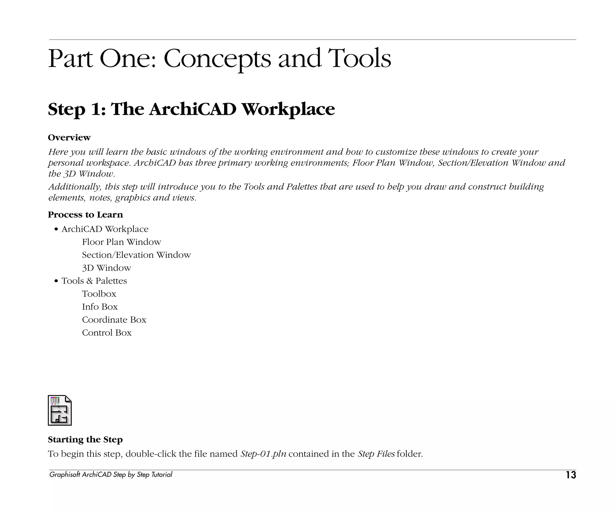 Archi cad step_by_step | PDF