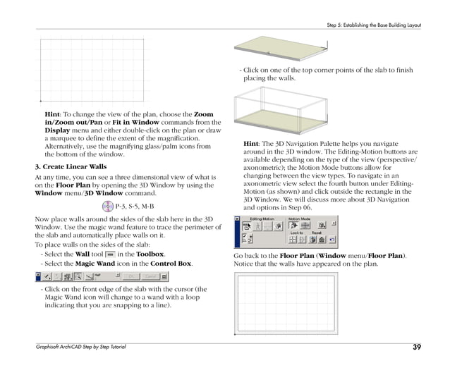 Archi cad step_by_step | PDF