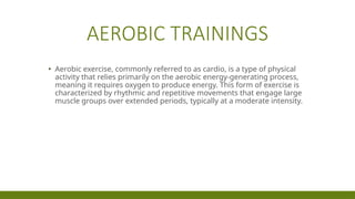 P.E About diffenrent types of exercise in fitness health | PPTX