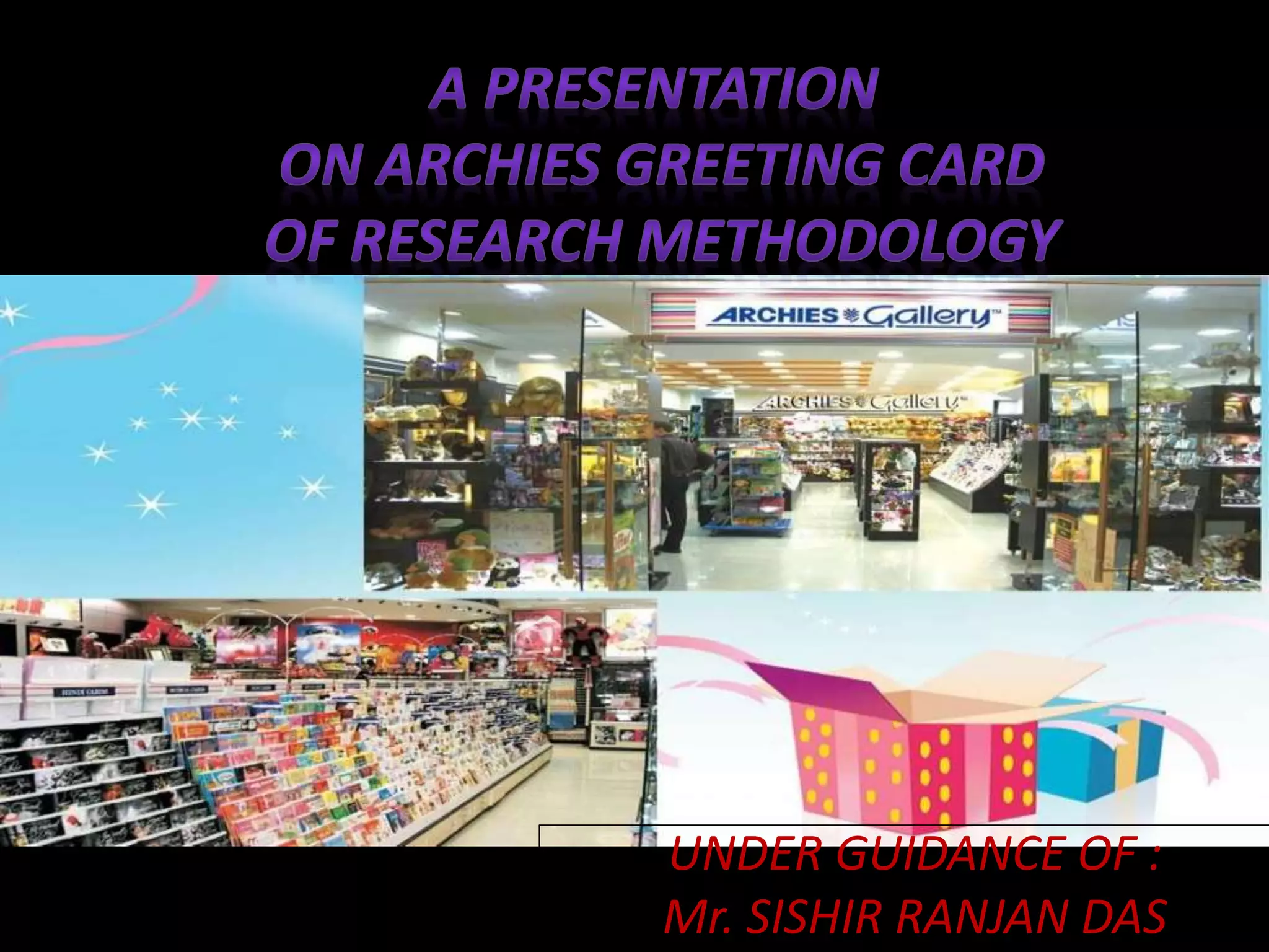 Archies greeting card | PPTX
