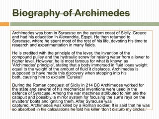 Archimedes | PPTX