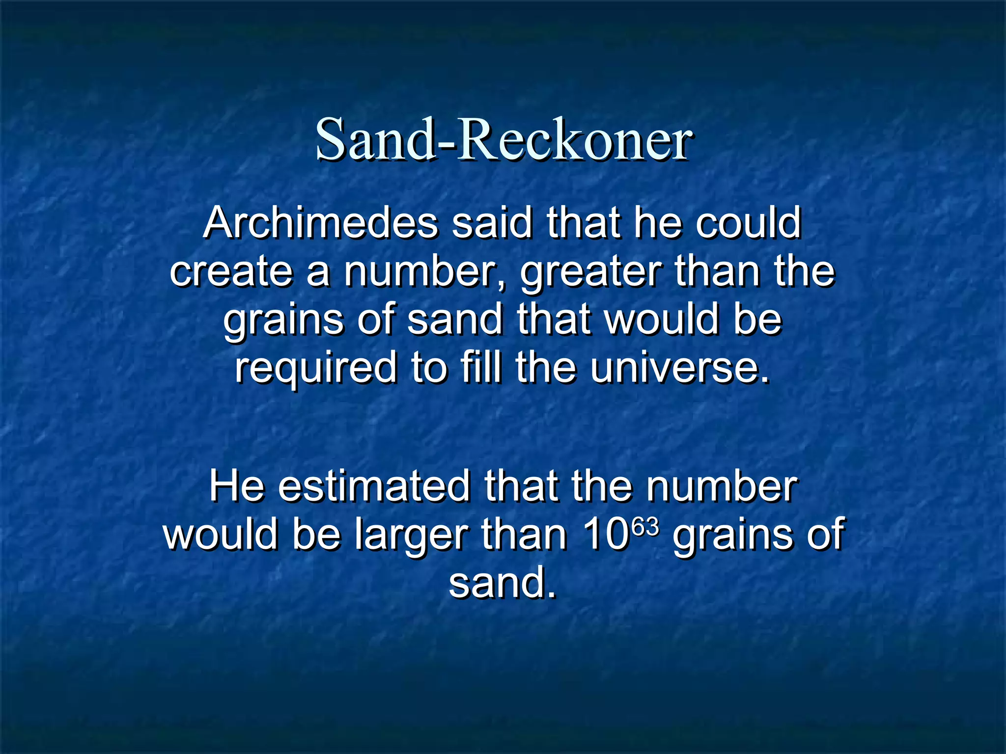 Archimedes | PPT | Physics | Science