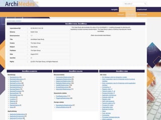 ArchiMedes(tm) an Architecture Publishing Platform | PPT