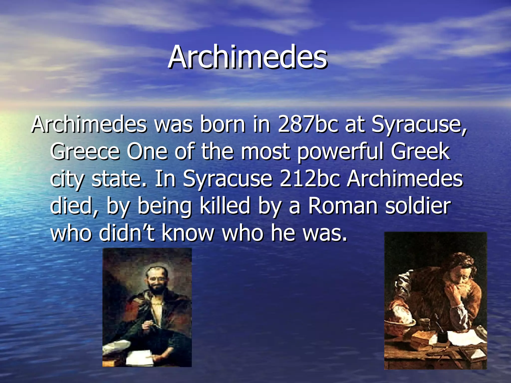 Archimedes | PPT