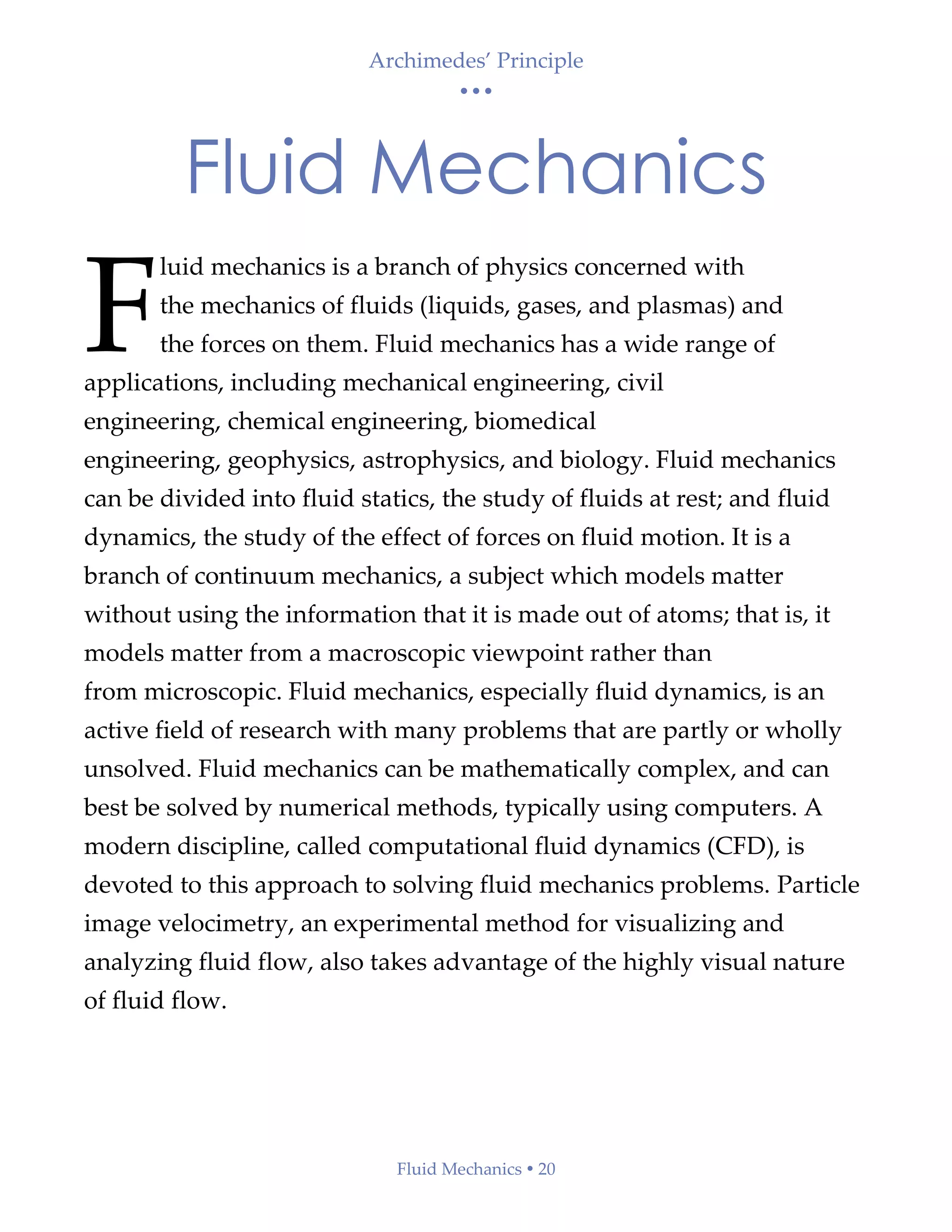 Archimedes' principle (Class XI Physics Investigatory Project) | PDF