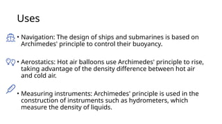 Archimedes principle.pptx Computación palafox | PPT