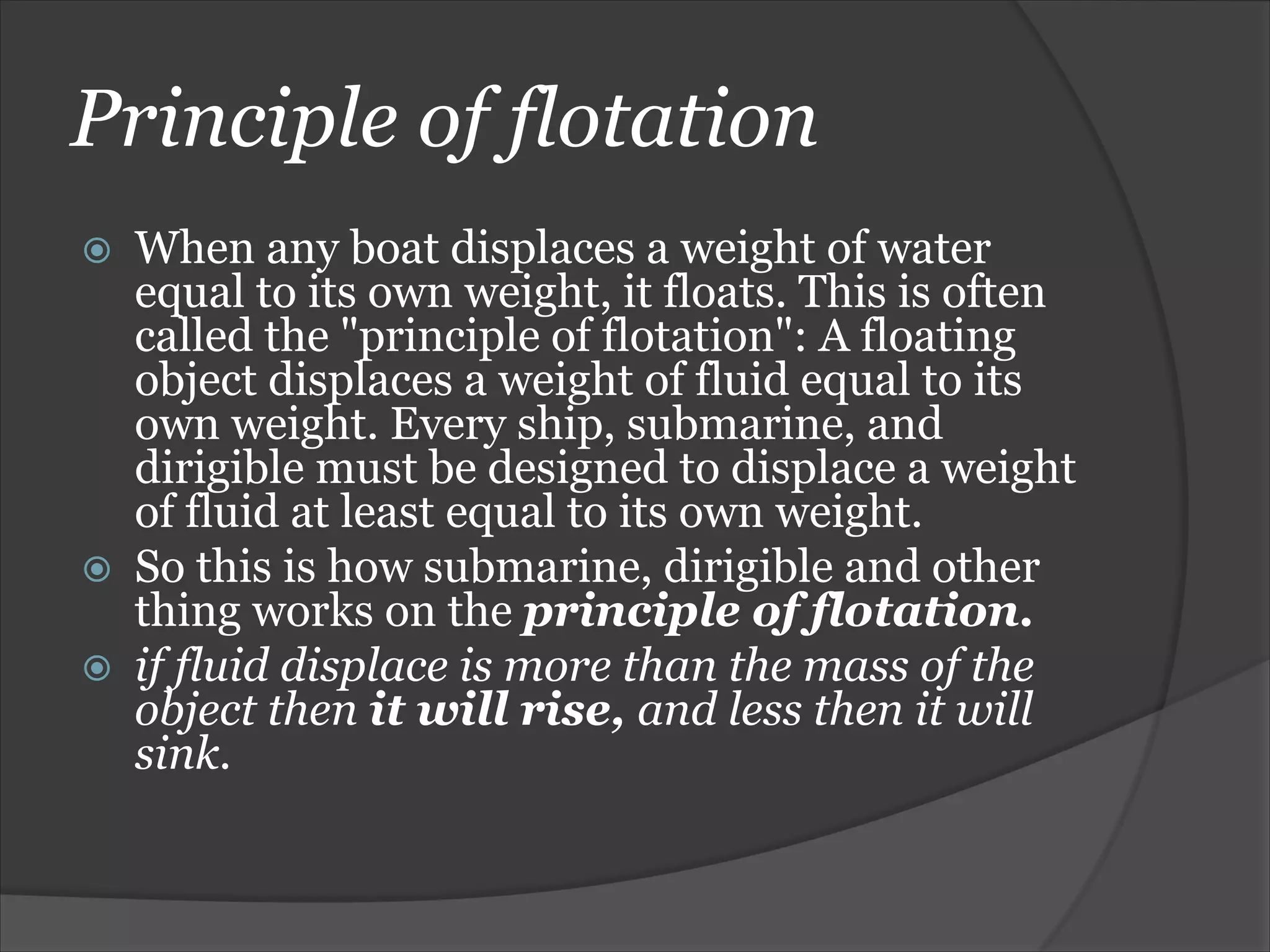 Archimedes' principle explained | PDF