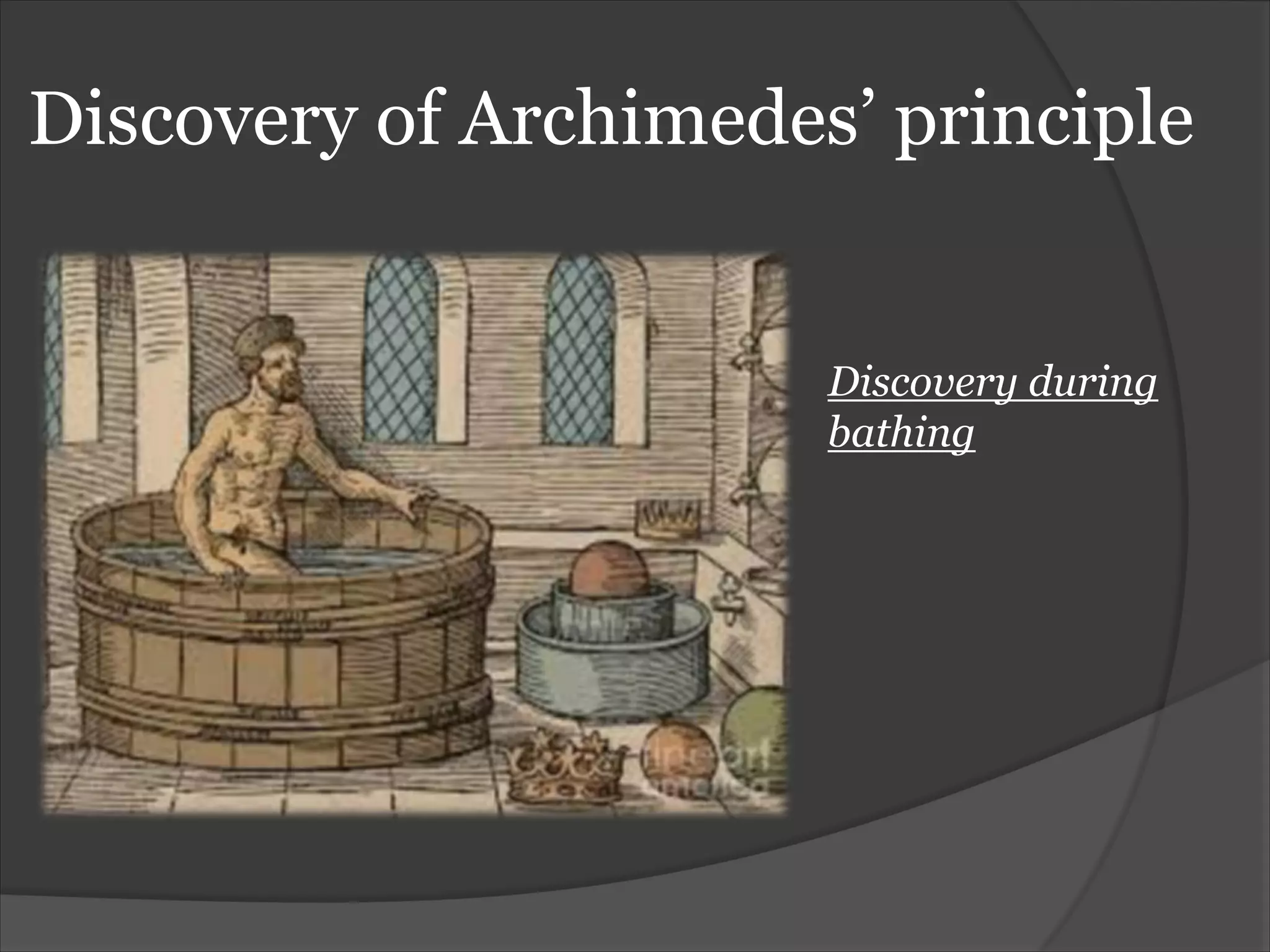 Archimedes' principle explained | PDF