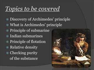 Archimedes Principle Explained Archimedes Principle And Buoyant Force