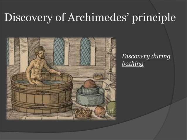 Archimedes' principle explained | PDF | Chemistry | Science