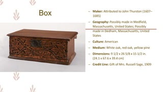 ARCHINT: Colonial Period (Interior Design + Furniture Design) | PPTX