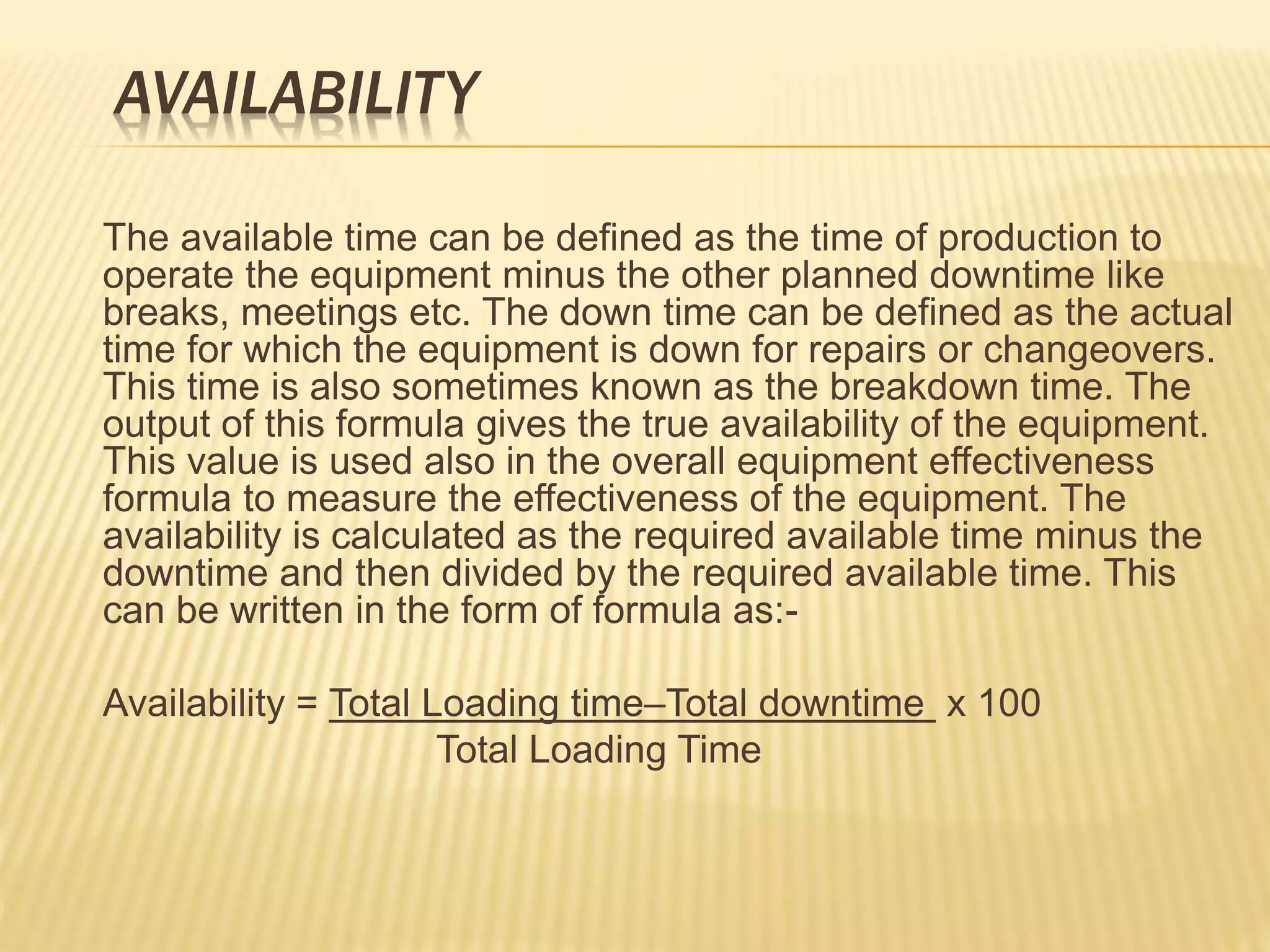 total productive maintenance | PPTX