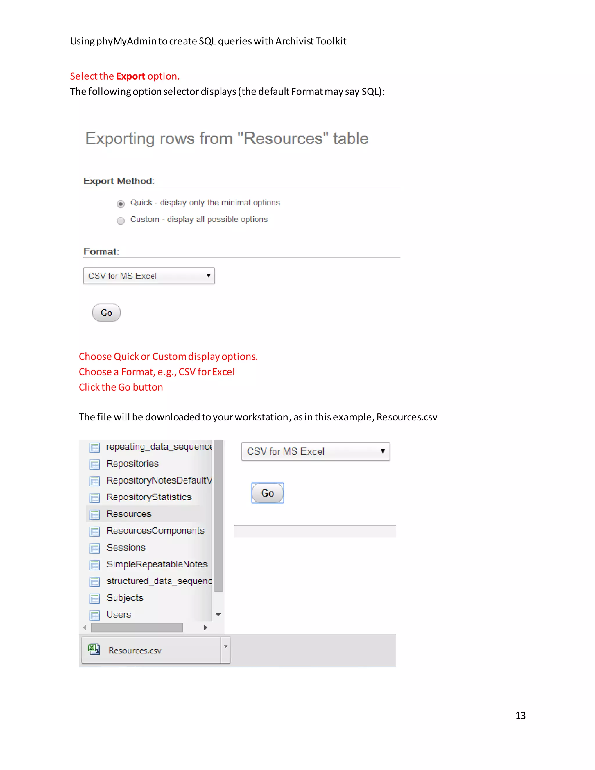 Archivists toolkit SQL - a tutorial | PDF