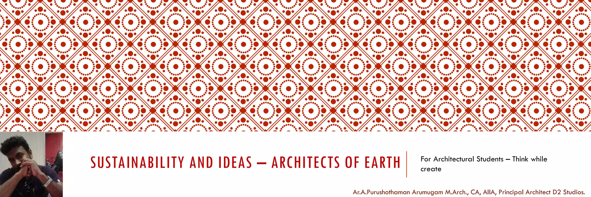 Archit 01 - Sustainable practices of architecture to a new begining. | PDF