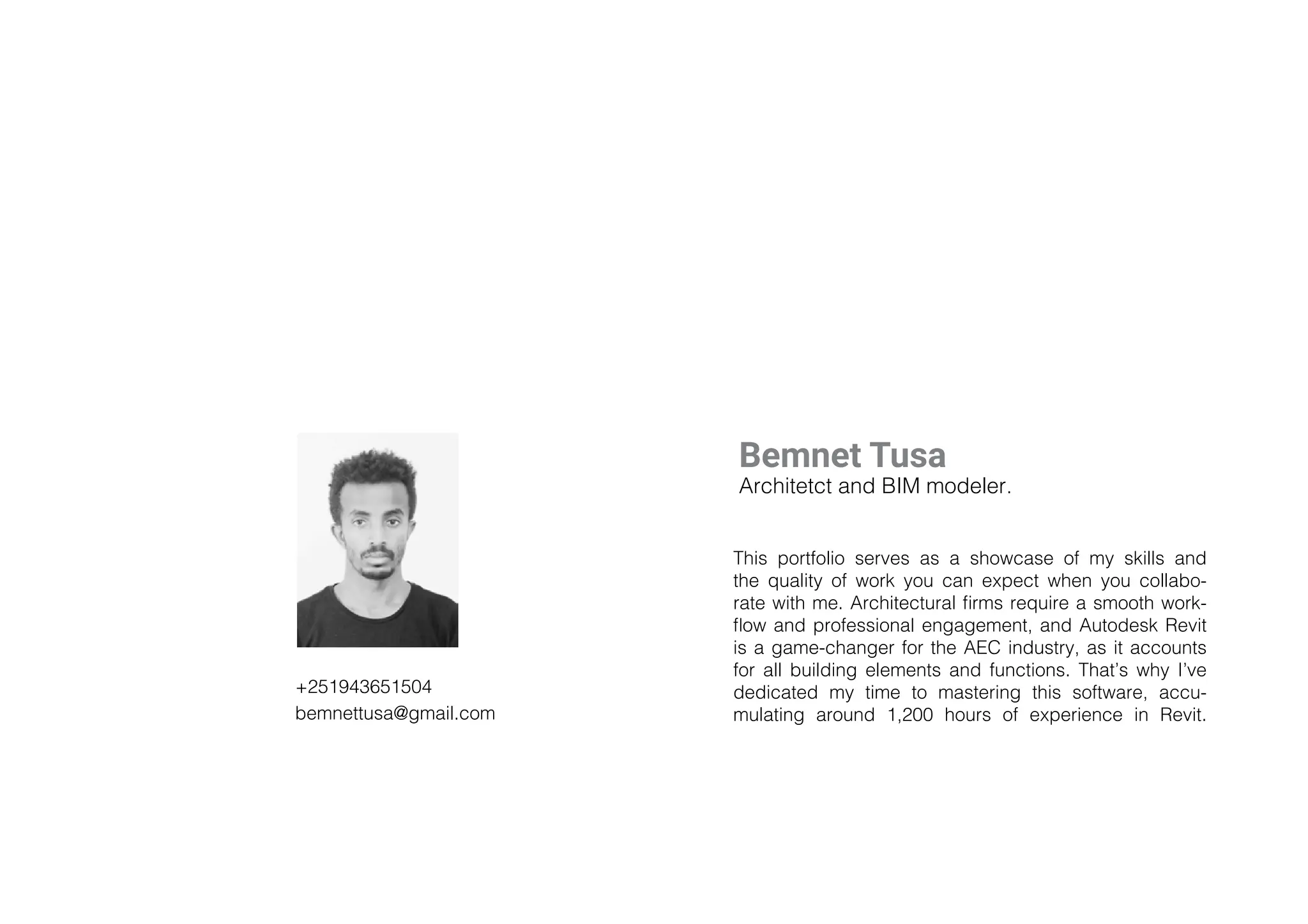 Architect and BIM modeler(Bemnet tusa 0943651501)lawer mb.pdf