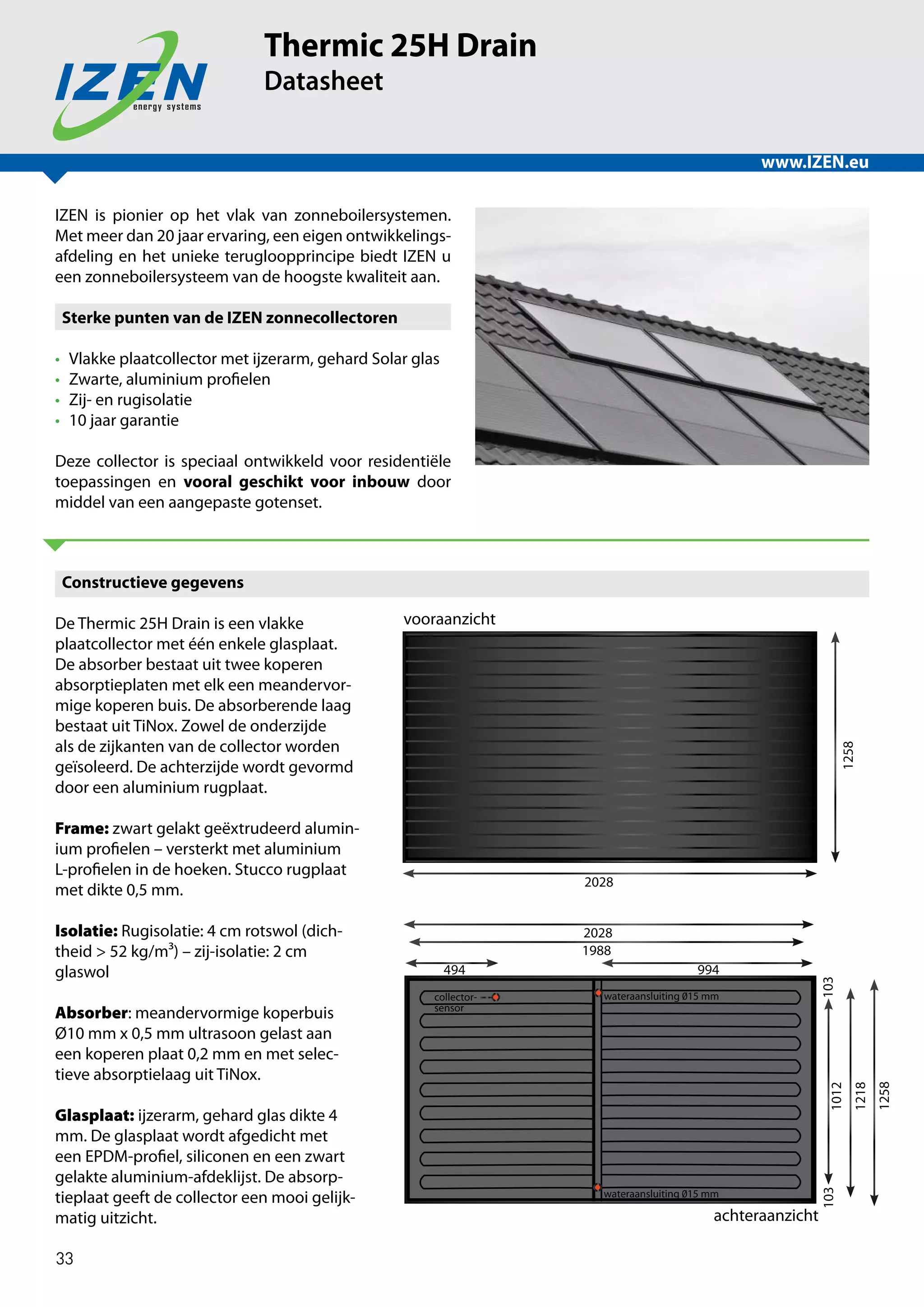 IZEN energy systems - Architectenmap 2013 | PDF