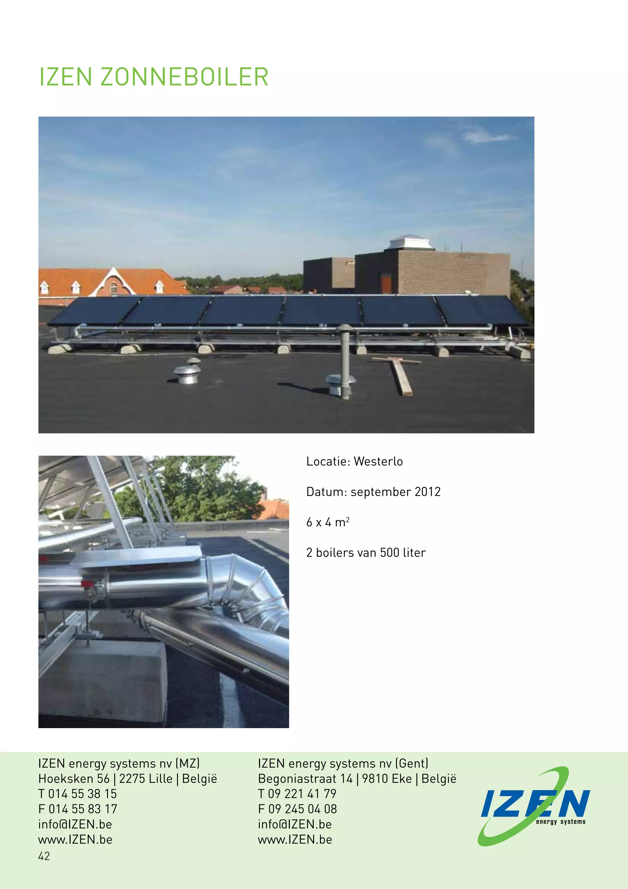 IZEN energy systems - Architectenmap 2013 | PDF